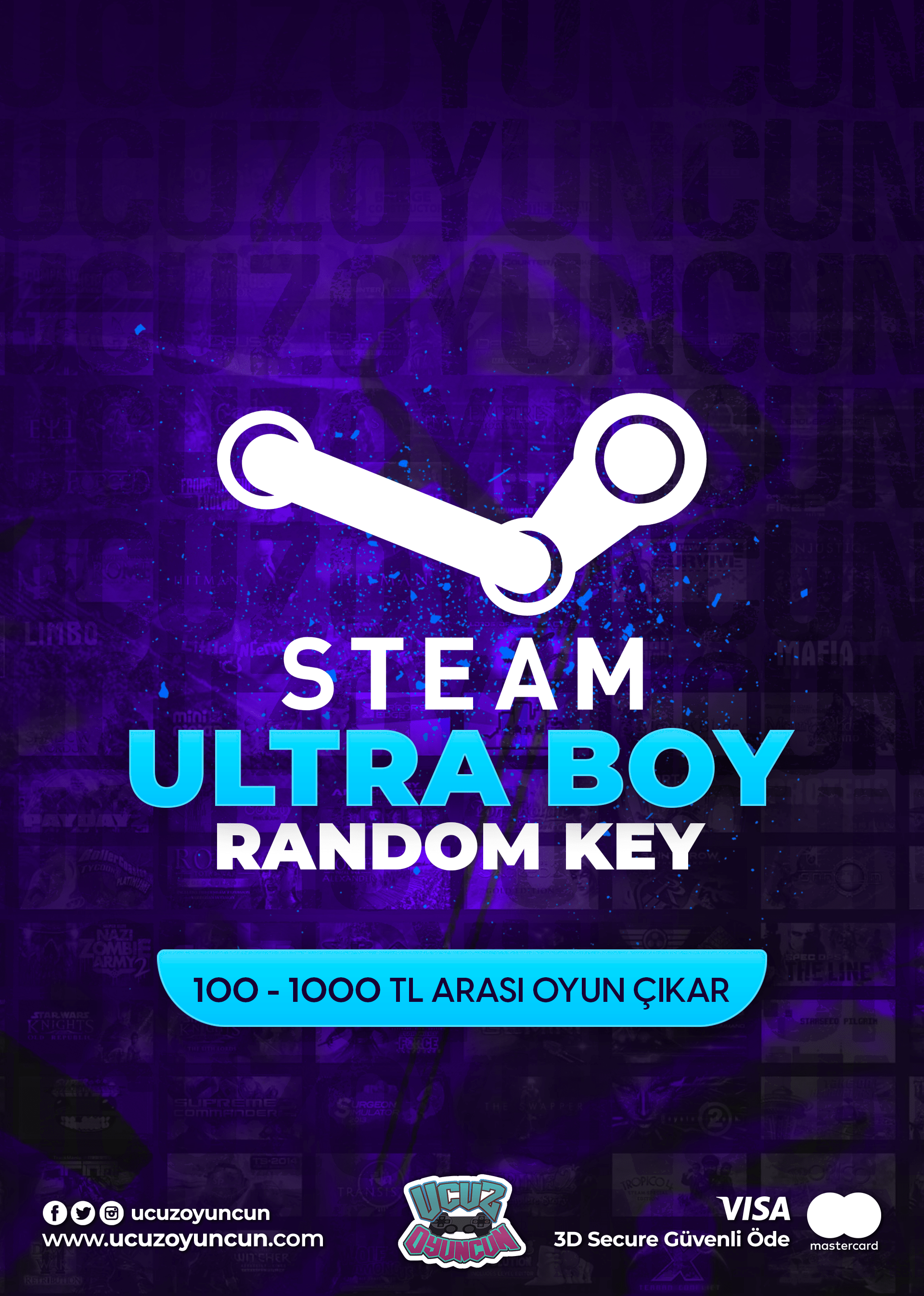 Steam Ultra Boy Random Key